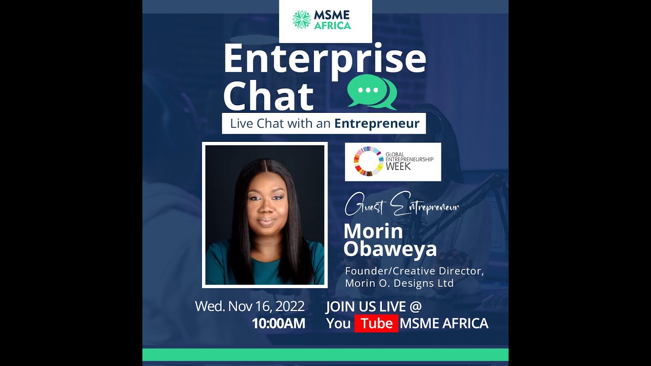 Accessing Global Market as a business owner - Morin Obaweya CEO Morin.O ...