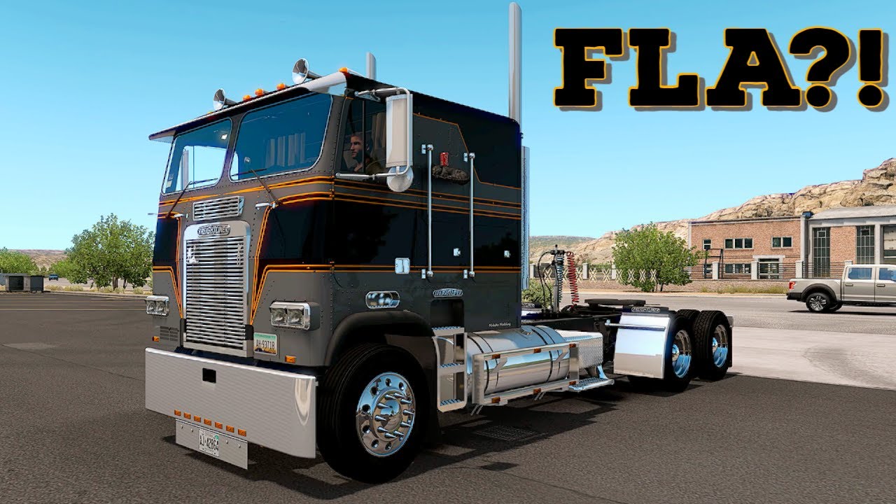 Freightliner FLA Overview; American Truck Simulator - YouTube
