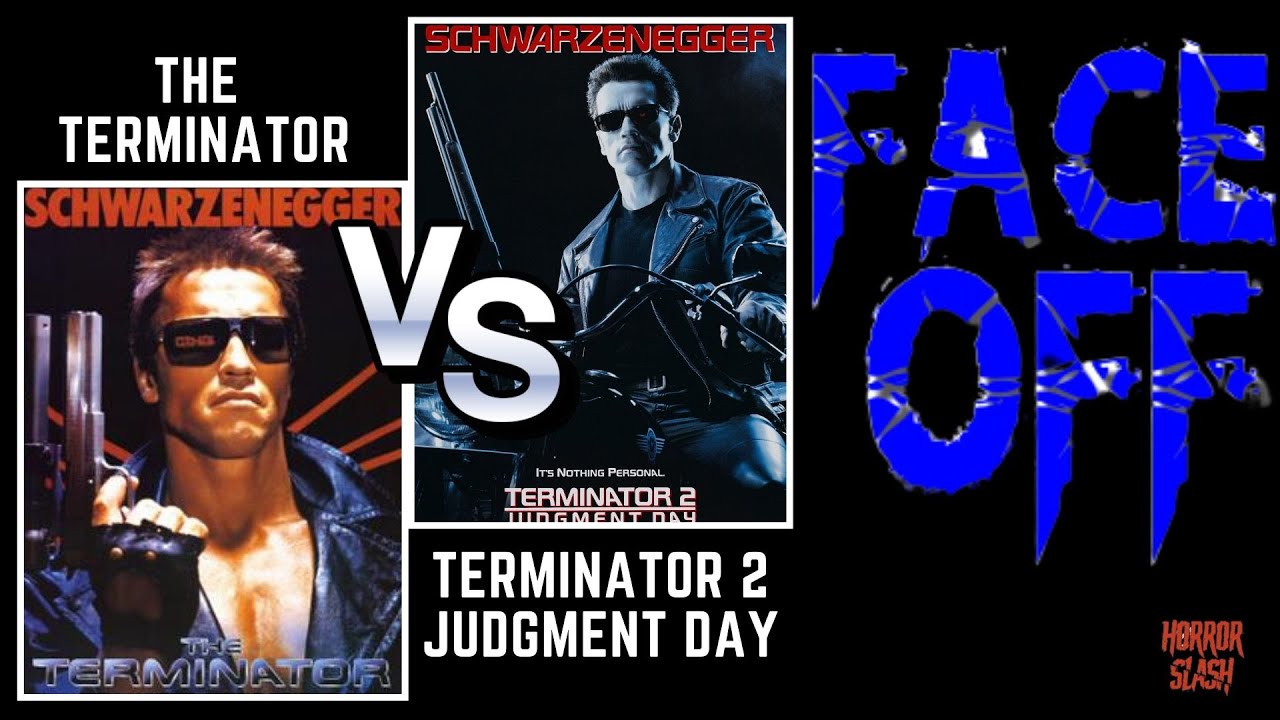 The Terminator vs Terminator 2 Judgment Day - Face Off - YouTube