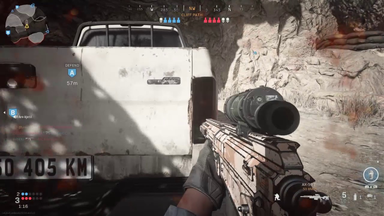 Call of Duty®: Modern Warfare thrmal weather - YouTube