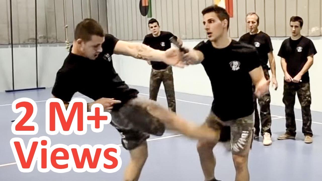 KRAV MAGA TRAINING • The fastest Knife disarm - YouTube