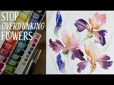 Bold Brushstrokes, Beautiful Irises | Skip the Details