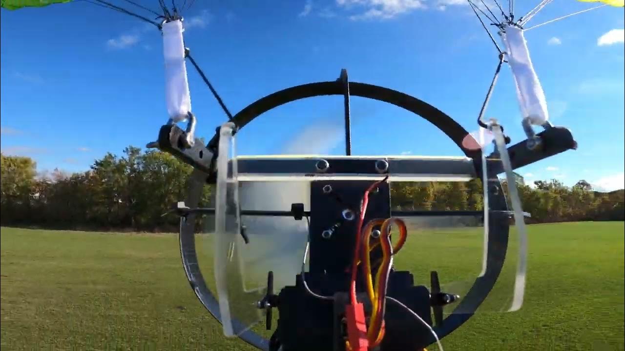 The Hobbyking Rc Paramotor V2 maiden flight(Onboard GoPro perspective) - YouTube