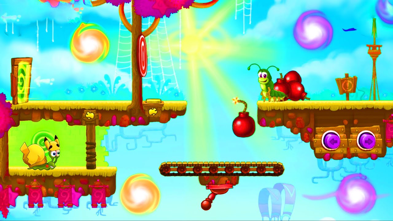 Snail Bob 3 Level 31-38 Part 5 / The best POINT and CLICK game about ...