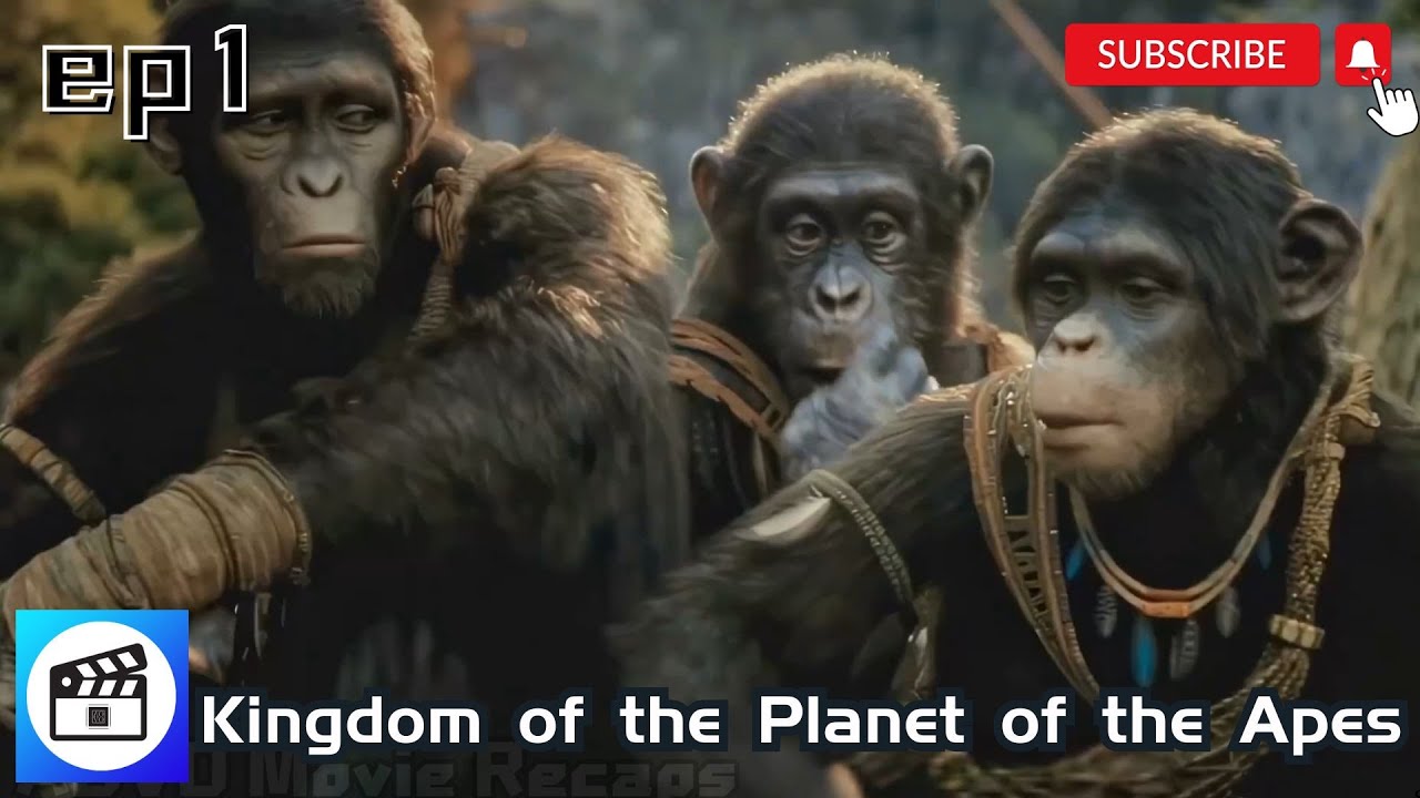 Apes ruled the world After the apocalypse, They train hawks to hunt and ...