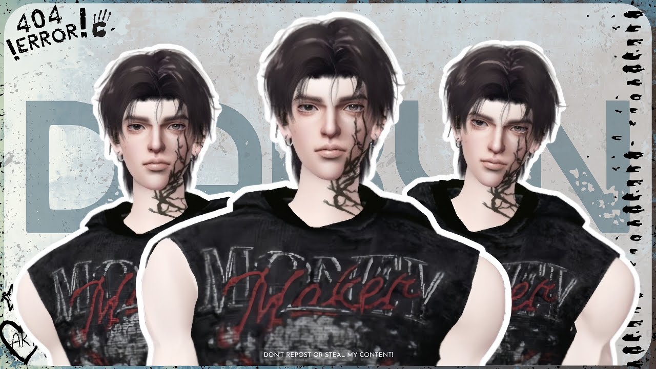 🚀 [005] Zepeto Face Tutorial [Realistic] | Cool Handsome Bad Boy ...
