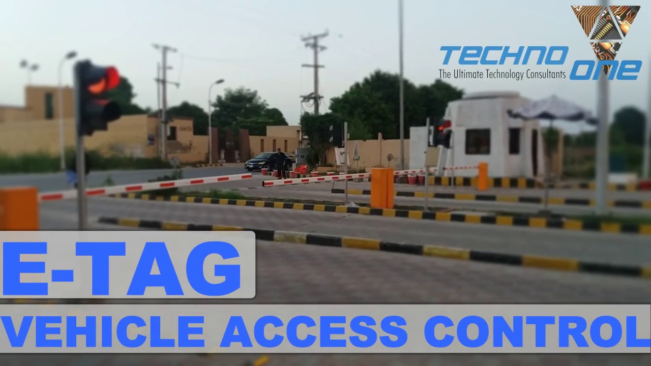 E-TAG Vehicle Access Control System eVACS by TECHNO ONE Pakistan - YouTube