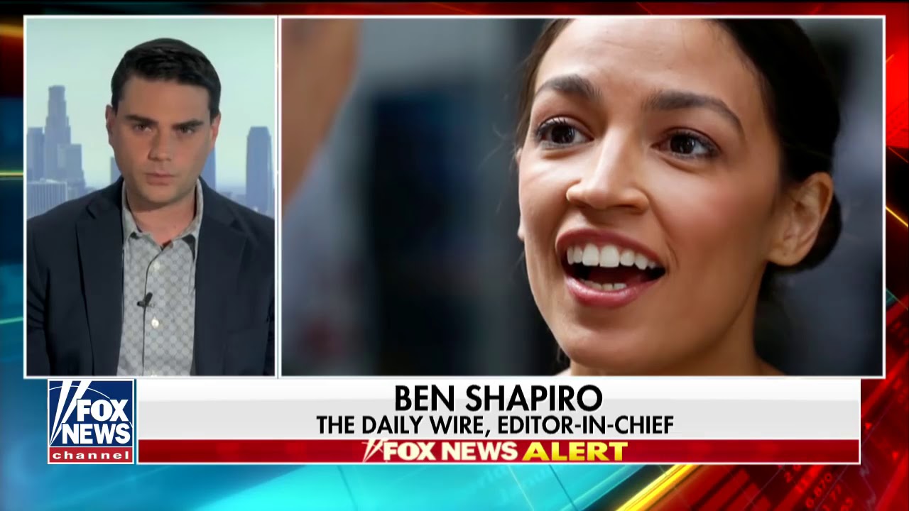Ben Shapiro sounds off on Ocasio Cortez Twitter exchange - YouTube