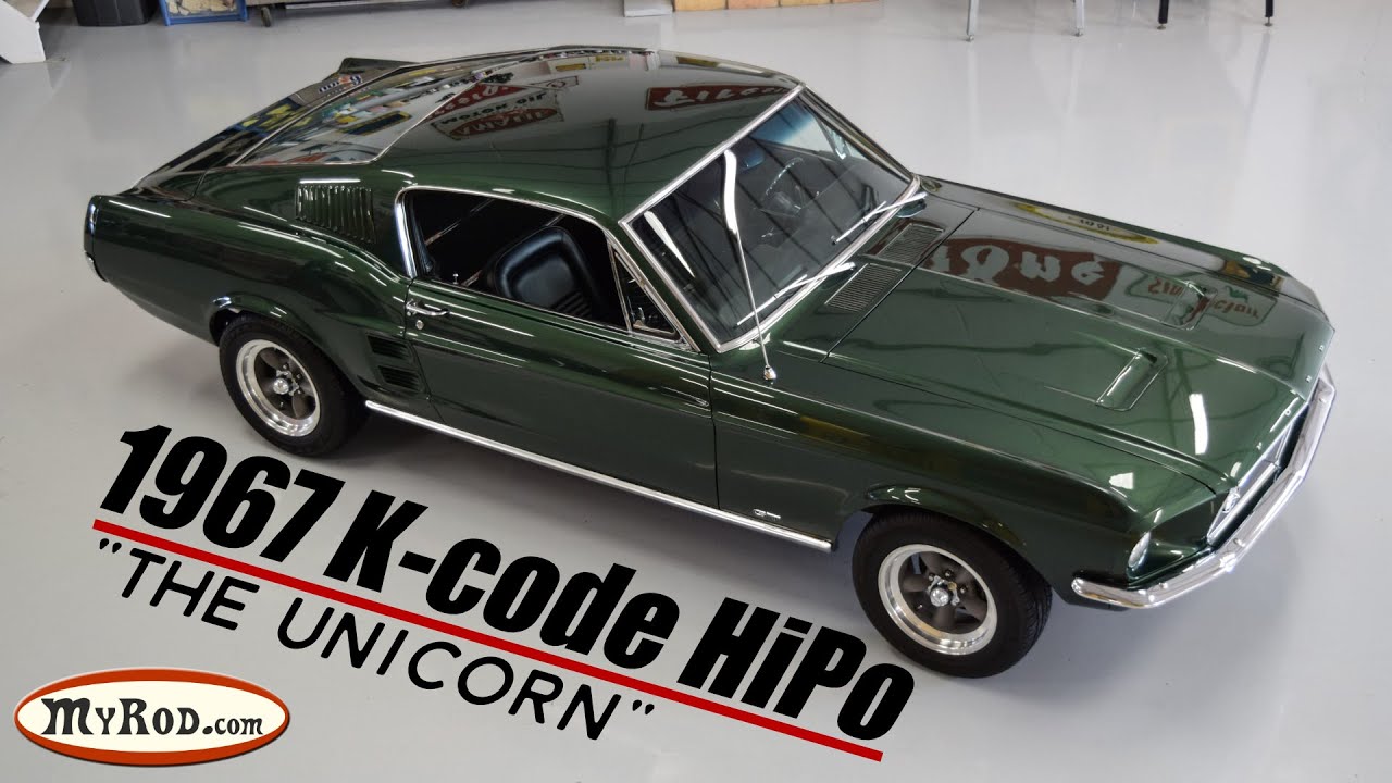 This 1967 K code Mustang... is 1 of 2 IN THE WORLD as built by Ford ...