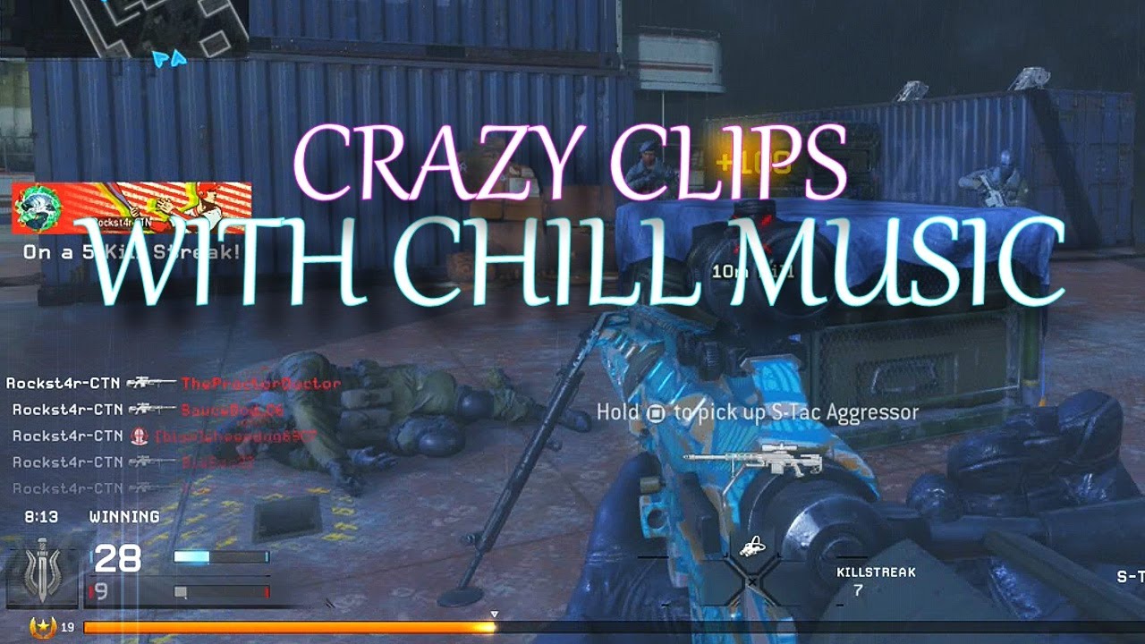 CRAZY CALL OF DUTY CLIPS WITH CHILL MUSIC - YouTube