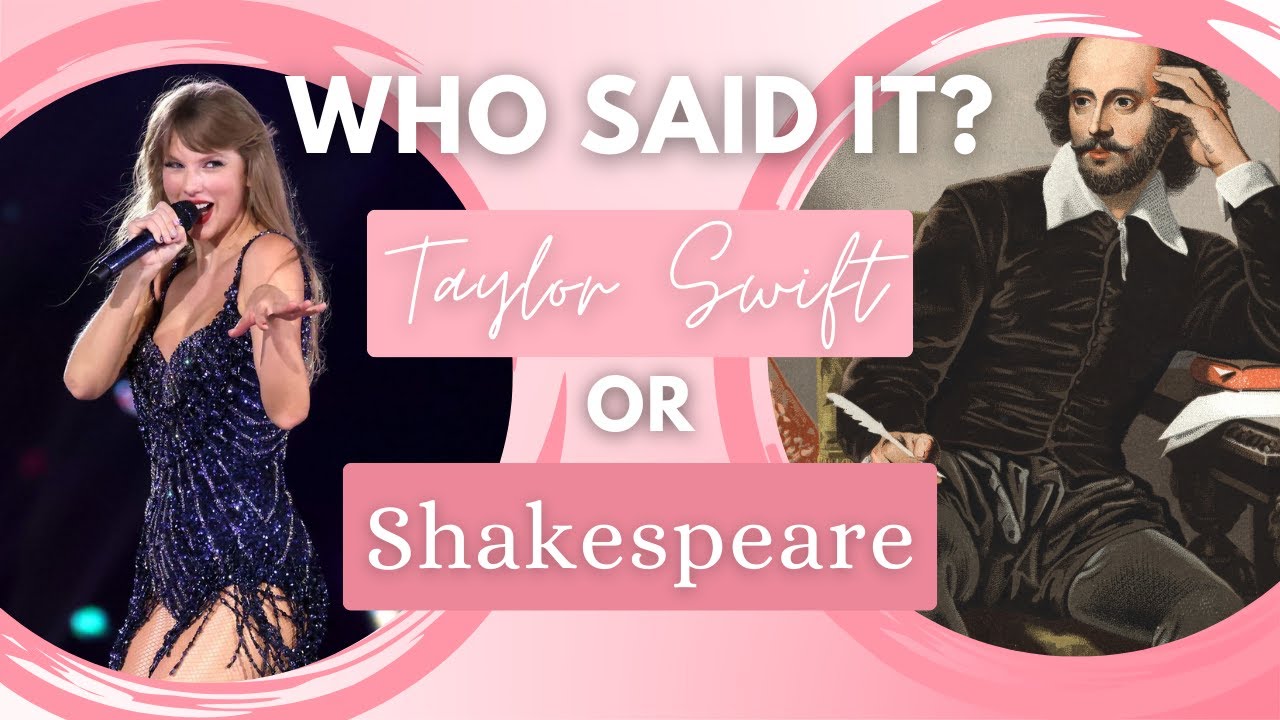 Swift vs. Shakespeare: Who Said It? Guess the Quote Challenge! - YouTube
