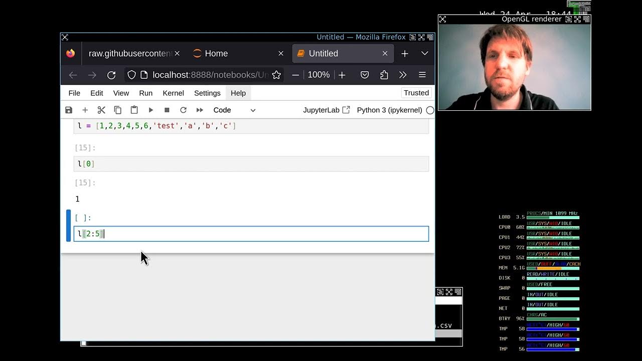Introduction to the Python Programming Language for AI/ML tasks - Basic Datatypes / Control Flow ...