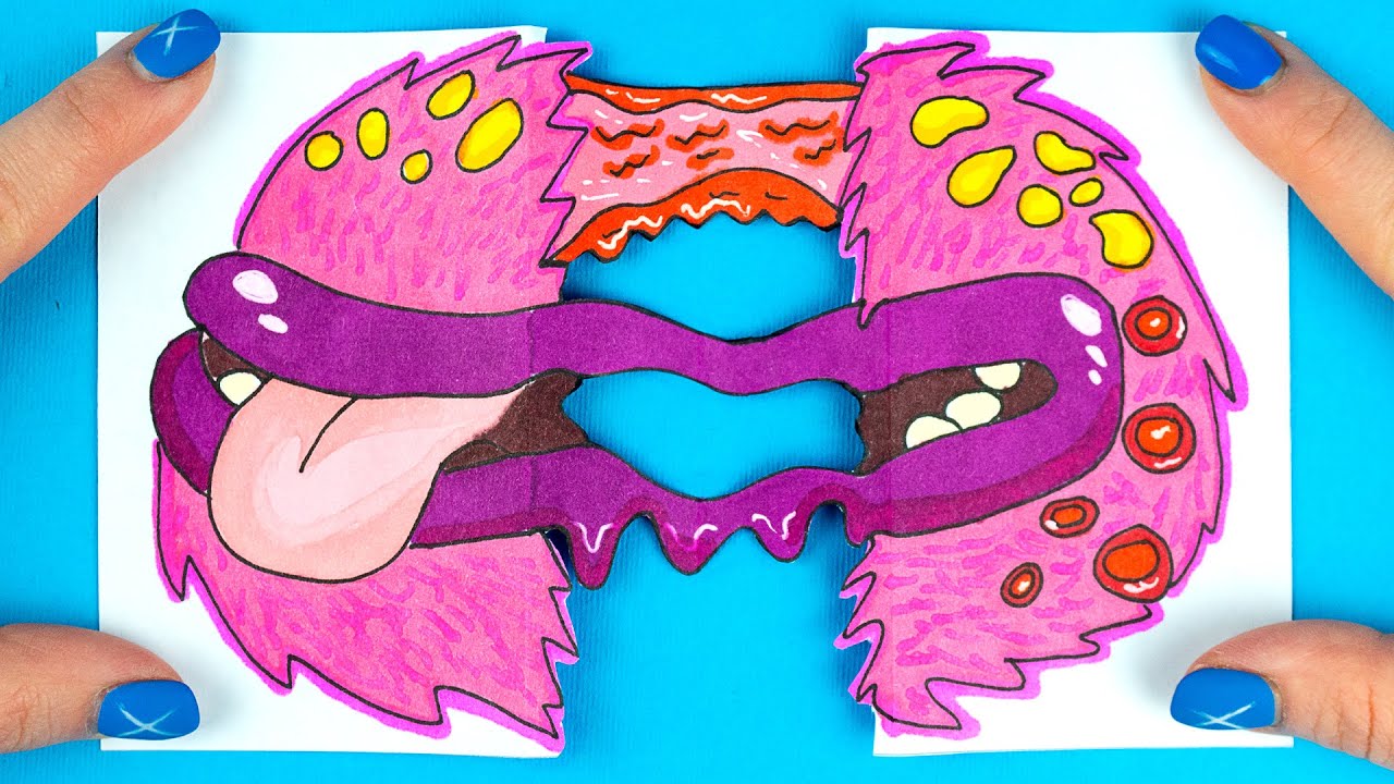How to draw character MAW | Paper Craft MY SINGING MONSTERS - YouTube