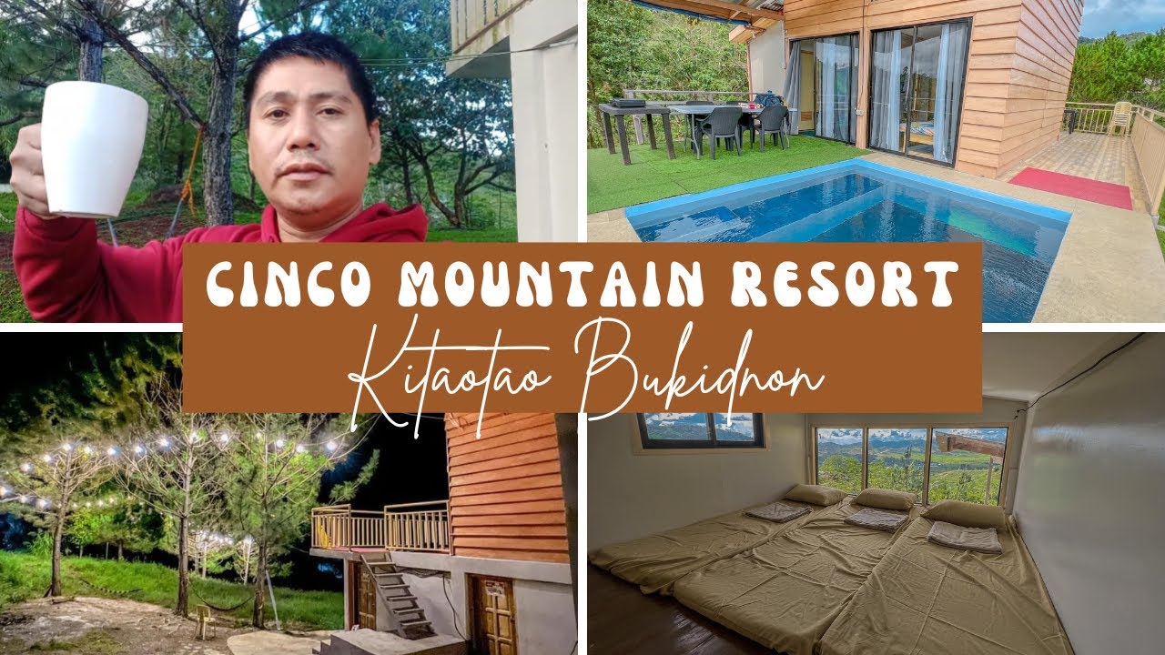 Cinco Mountain Resort l Barangay Sinuda Kitaotao Bukidnon - YouTube