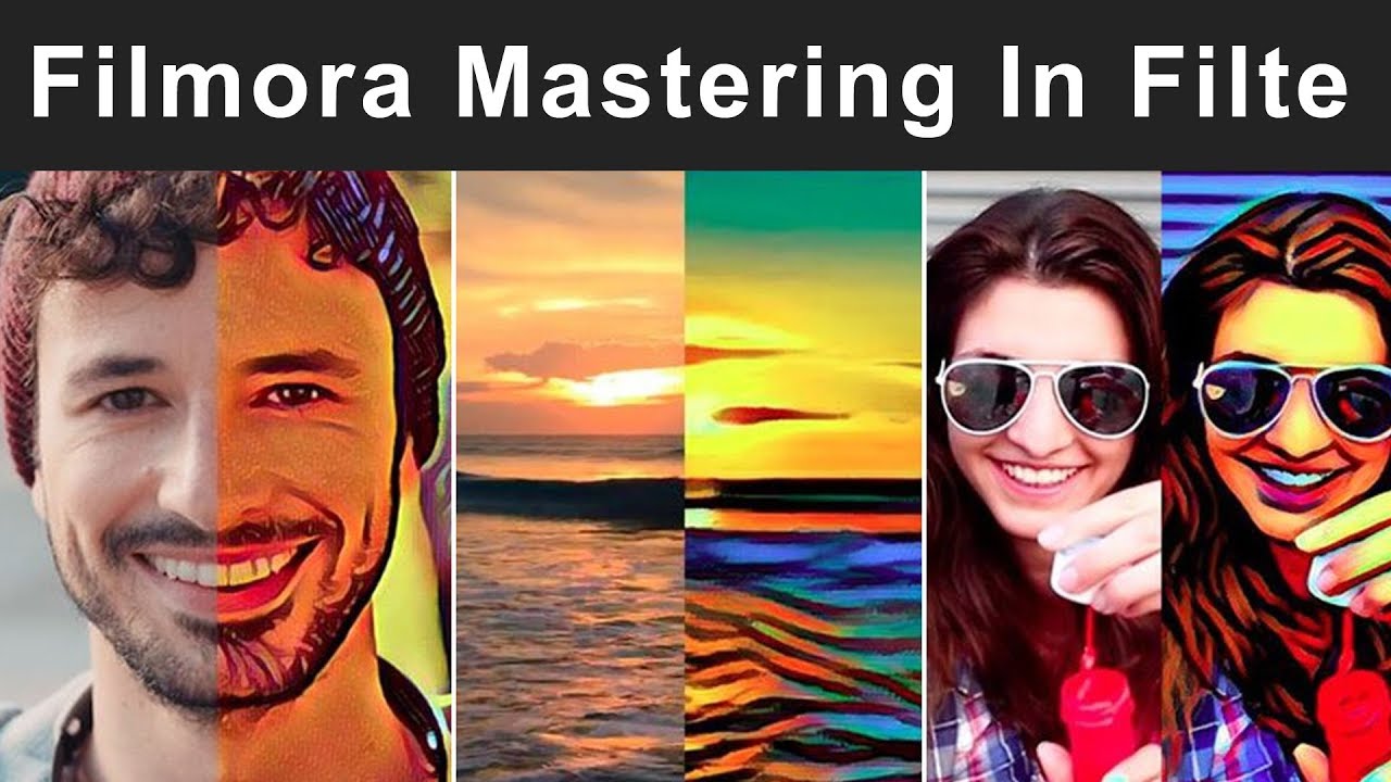 How To Use Filmora overlay effects | Filmora Professional Video Look ...