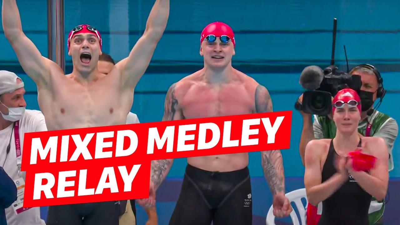 Great Britain DOMINATES First-Ever Mixed Medley Relay with WORLD RECORD ...