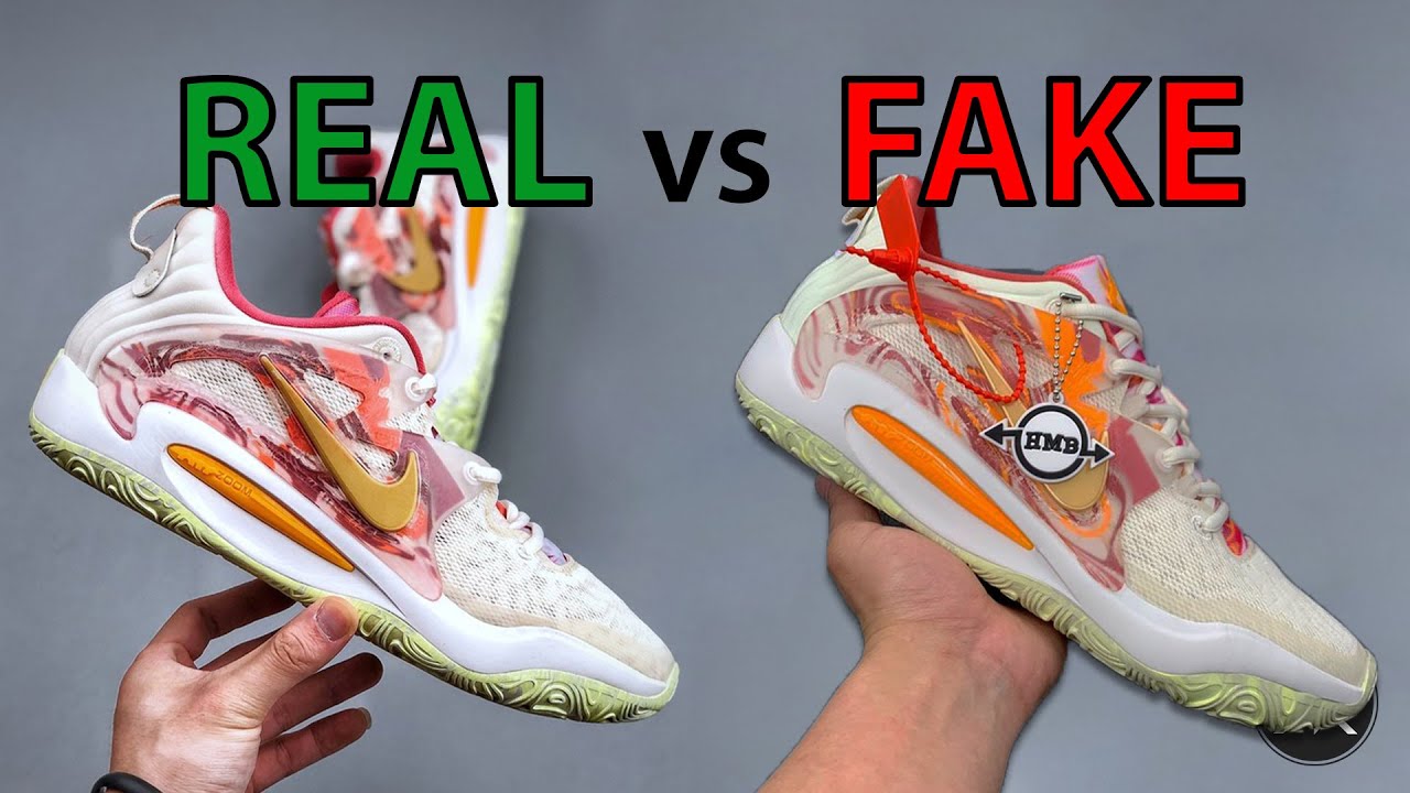 KD 15 All Star REAL vs FAKE - YouTube