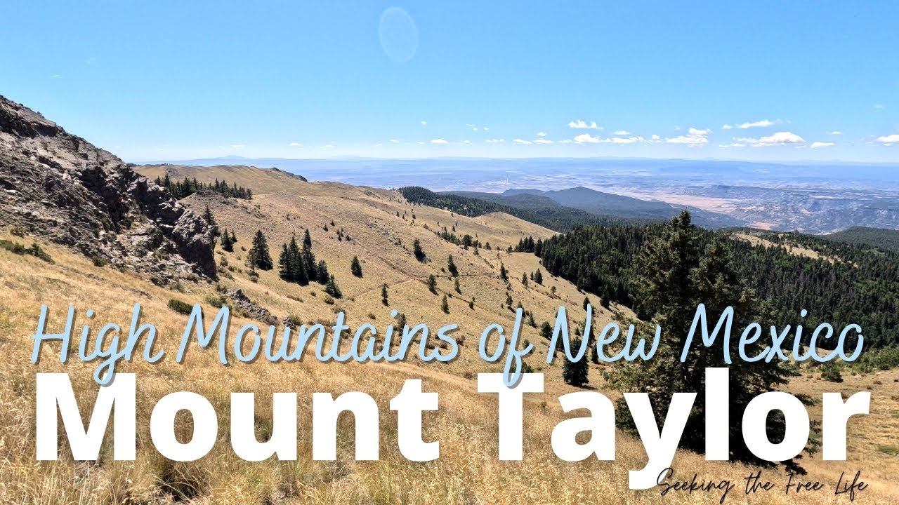 Mount Taylor 2023 - 11,301 feet elevation - YouTube