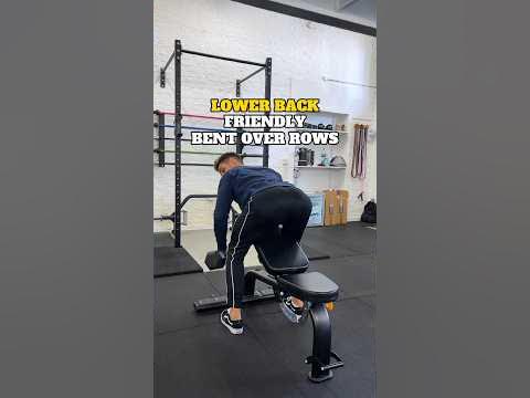 Bent over row alternative that’s easier on lower back #trainingtips #buildmuscle #lowerbackpain ...