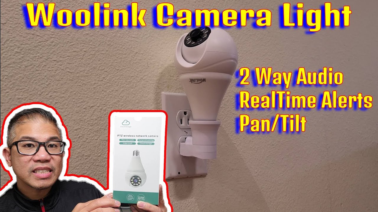 Woolink Camera Light Bulb - YouTube