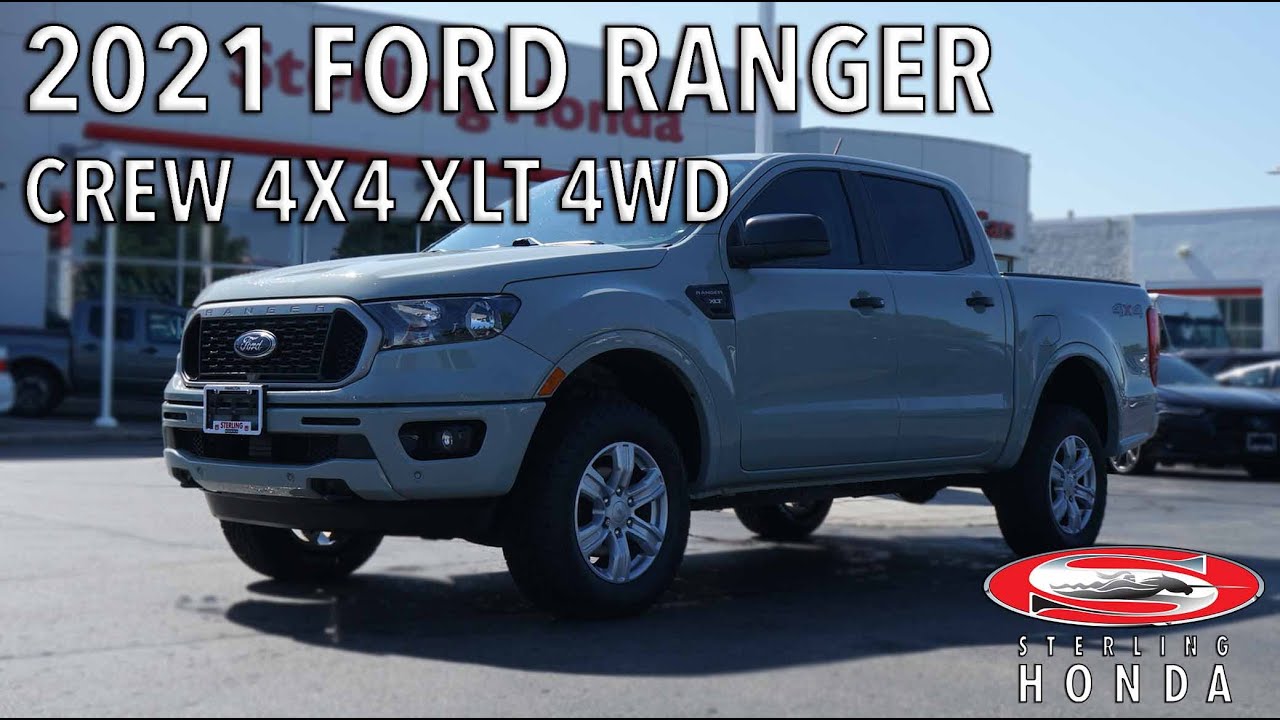 2021 Ford Ranger CREW 4X4 XLT: Features & Walk-around (Sterling Honda ...