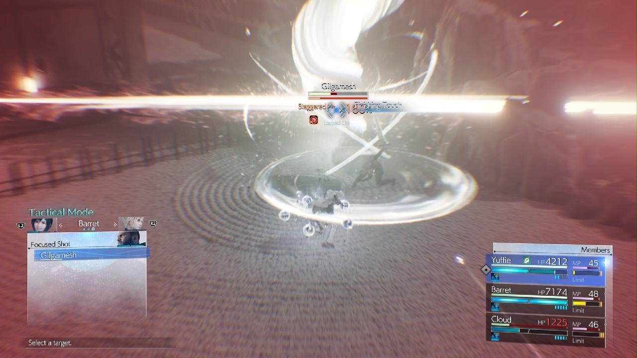 FINAL FANTASY VII REBIRTH: Gilgamesh Fail - YouTube