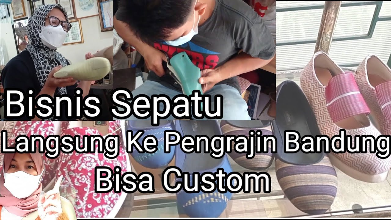 Pengrajin Sepatu Bandung. Bisa Pesan Custom. - YouTube