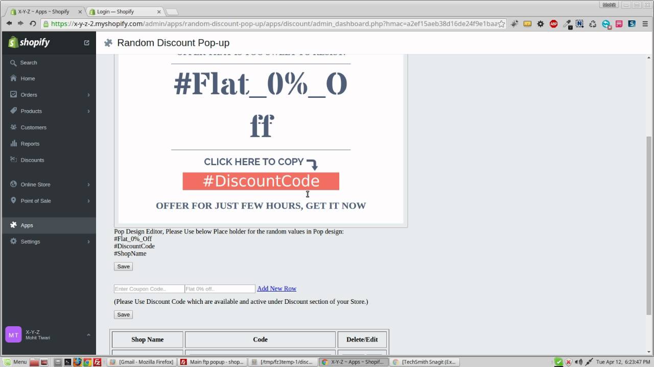 Random Discount Popup on Shopify Store - YouTube