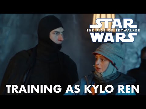 Adam Driver Training As Kylo Ren for The Rise of Skywalker