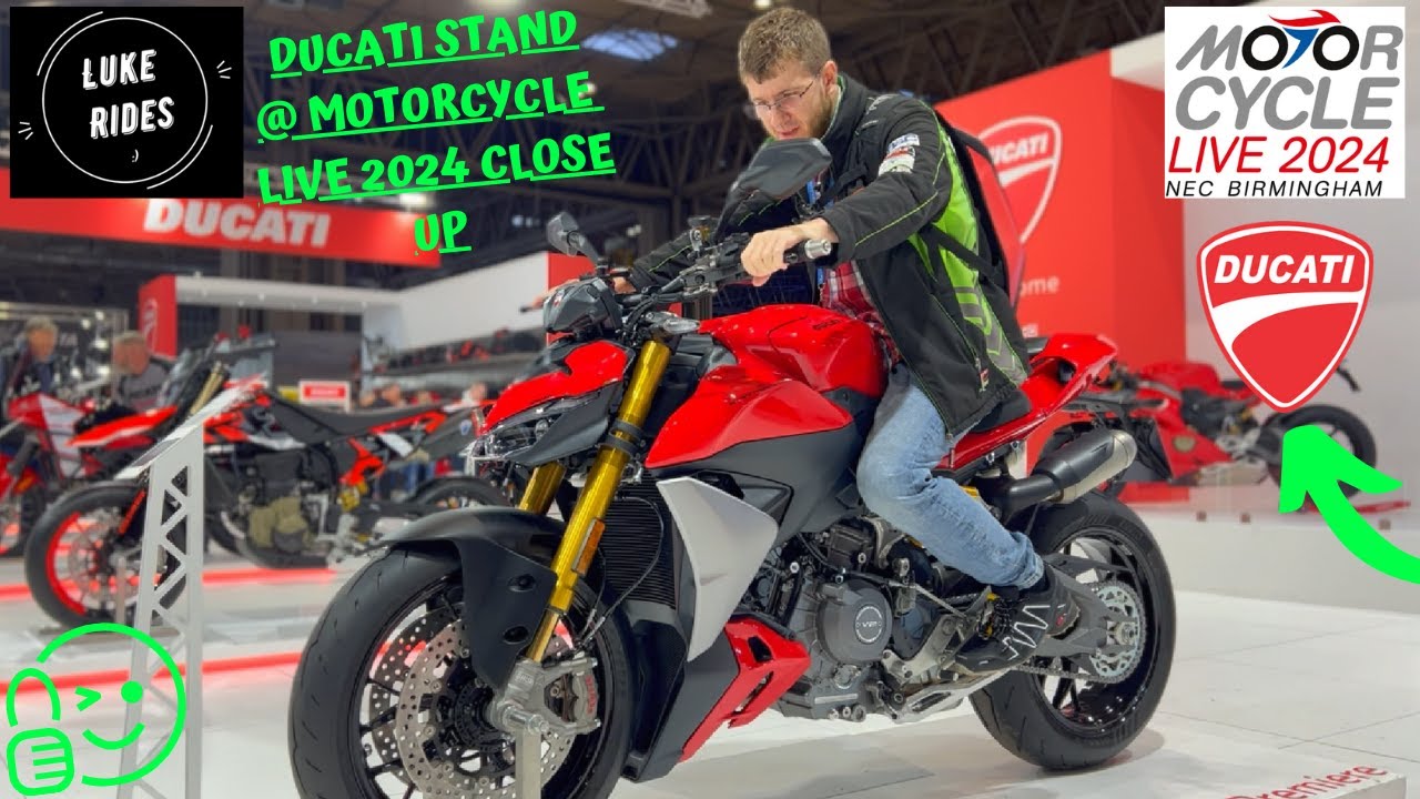 Motorcycle Live 2024 / Ducati Stand / Close Up - YouTube