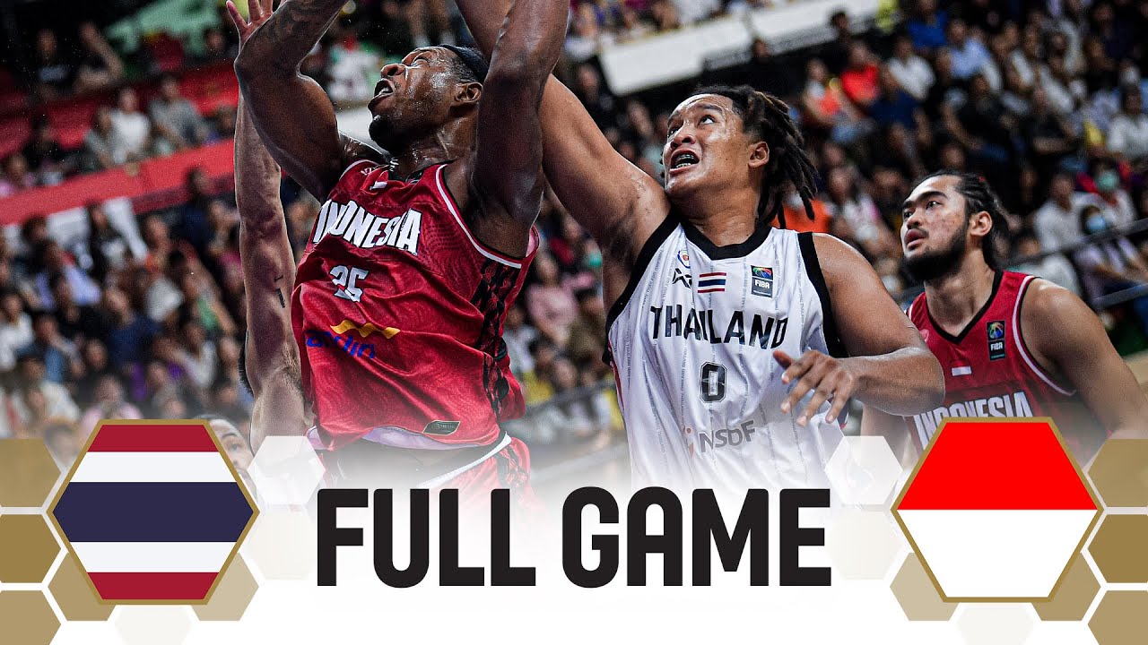 Thailand v Indonesia | Full Basketball Game | FIBA Asia Cup 2025 ...