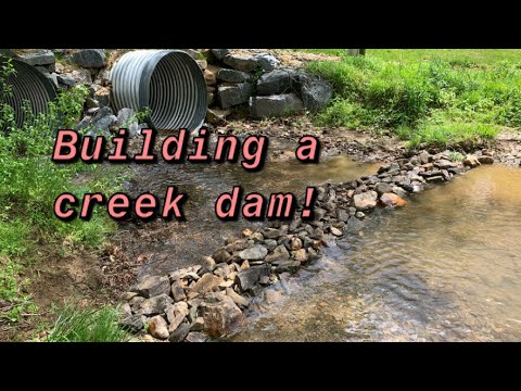 Building a Creek Dam! Ep. 2 - YouTube