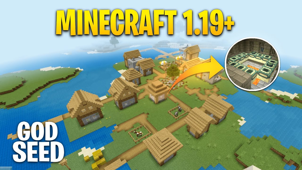 🔥(God Seed) For Minecraft Bedrock & Pocket Edition | Seed Minecraft 1. ...