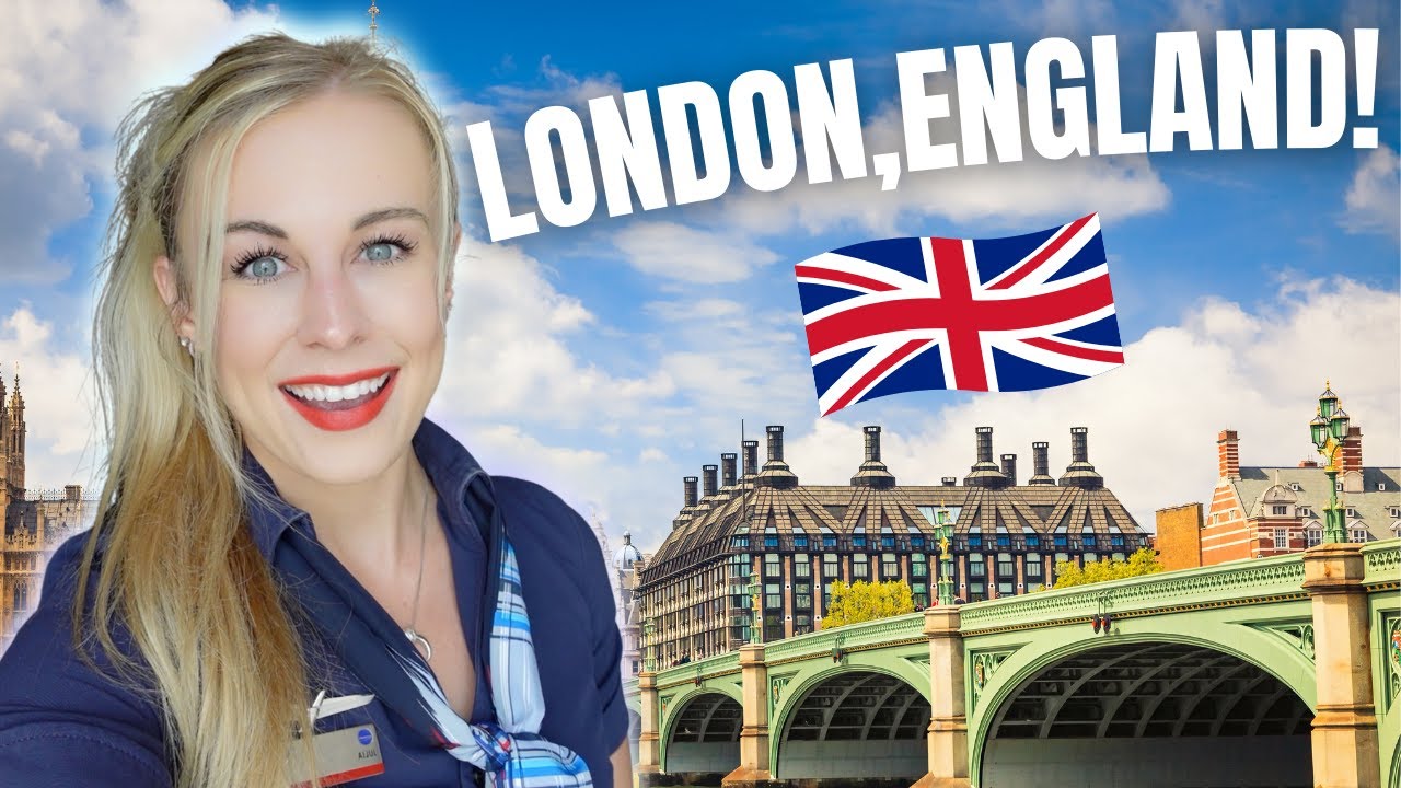 24 Hours In LONDON! International Flight Attendant Life - YouTube