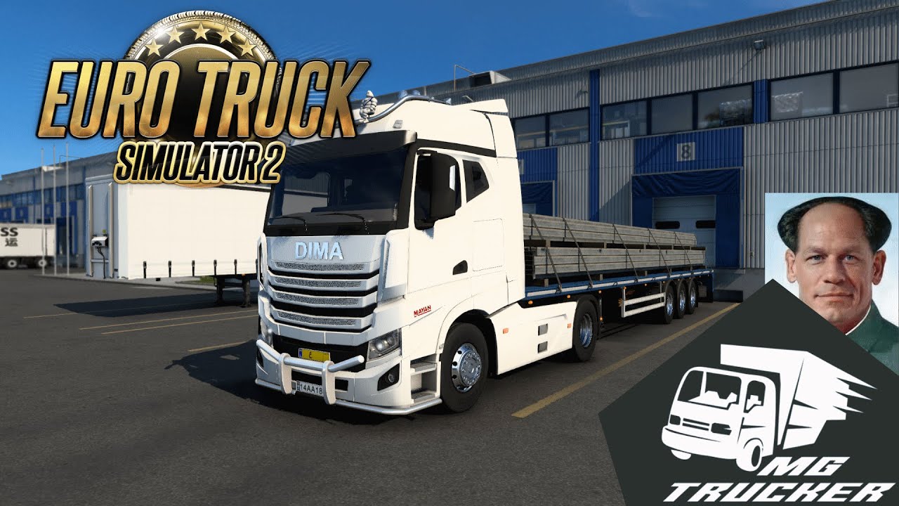 ETS2 - Mod Review: Iranian DIMA Road to Asia - YouTube