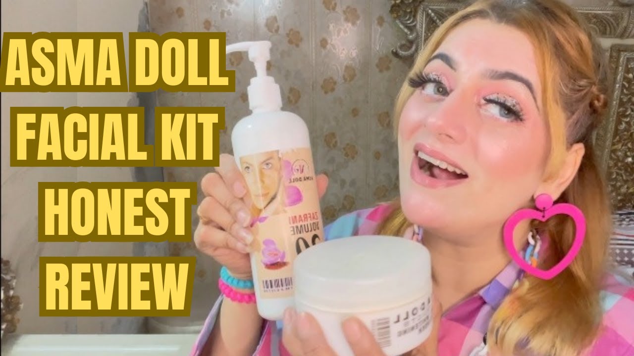Asma Doll Facial Kit Honest Review || Nida Amir Vlogs - YouTube