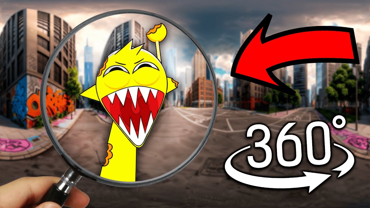 FIND Simon - Incredibox Sprunki | Sprunki Finding Challenge 360º VR Video - YouTube