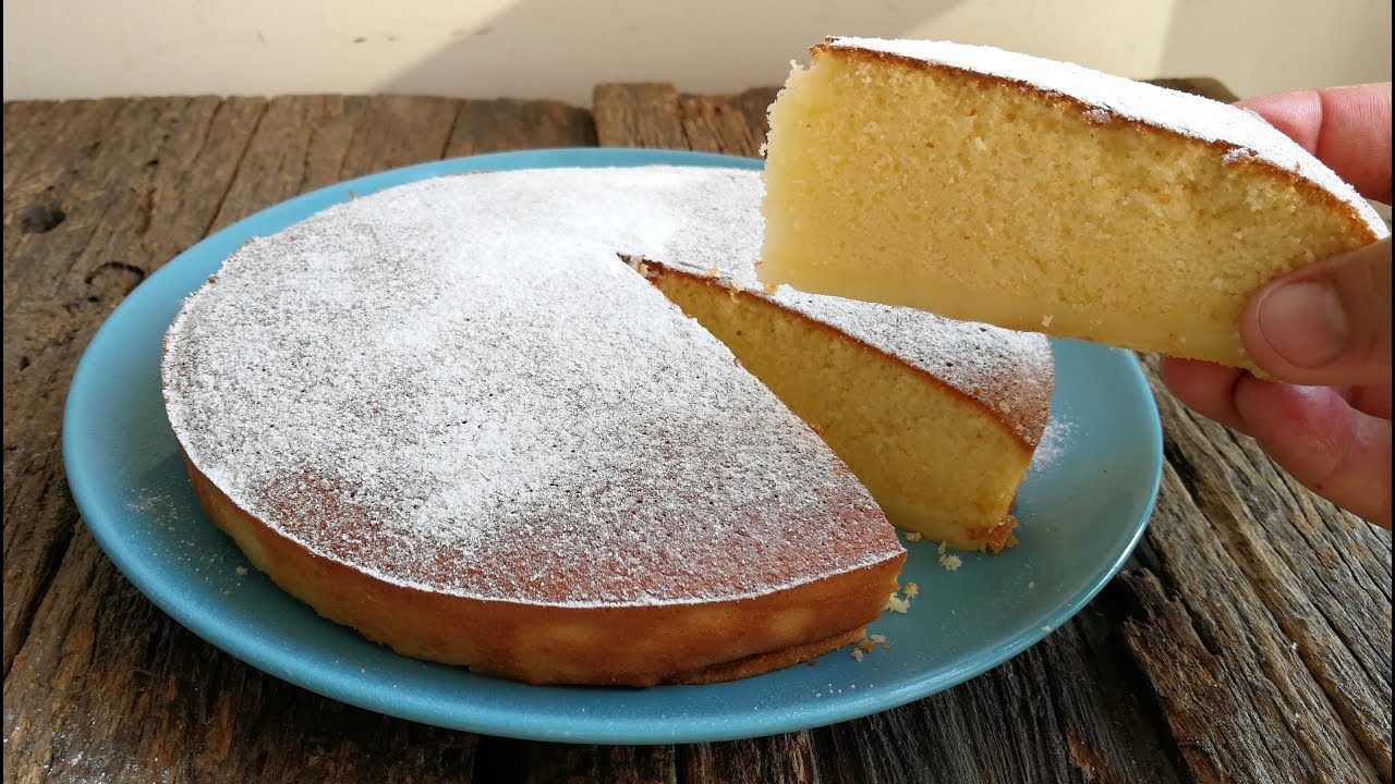 HOT MILK ITALIAN SPONGE CAKE recipe - YouTube