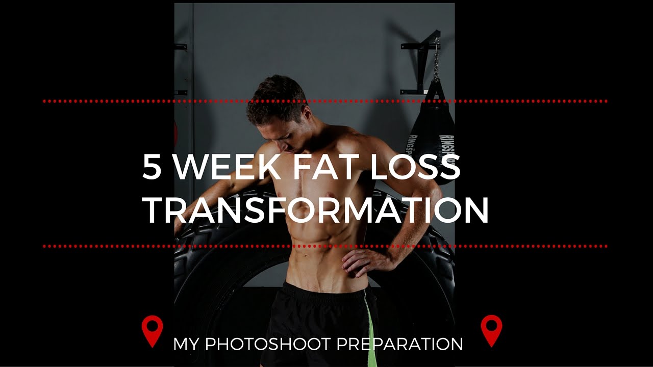 Body Transformation Before After (5 Weeks Of Fat Loss) For A Fitness ...