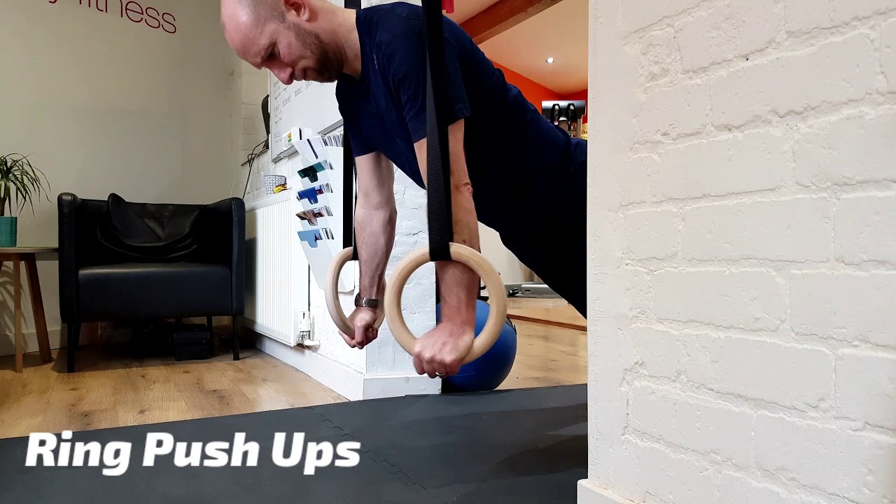 Ring Press Ups - YouTube