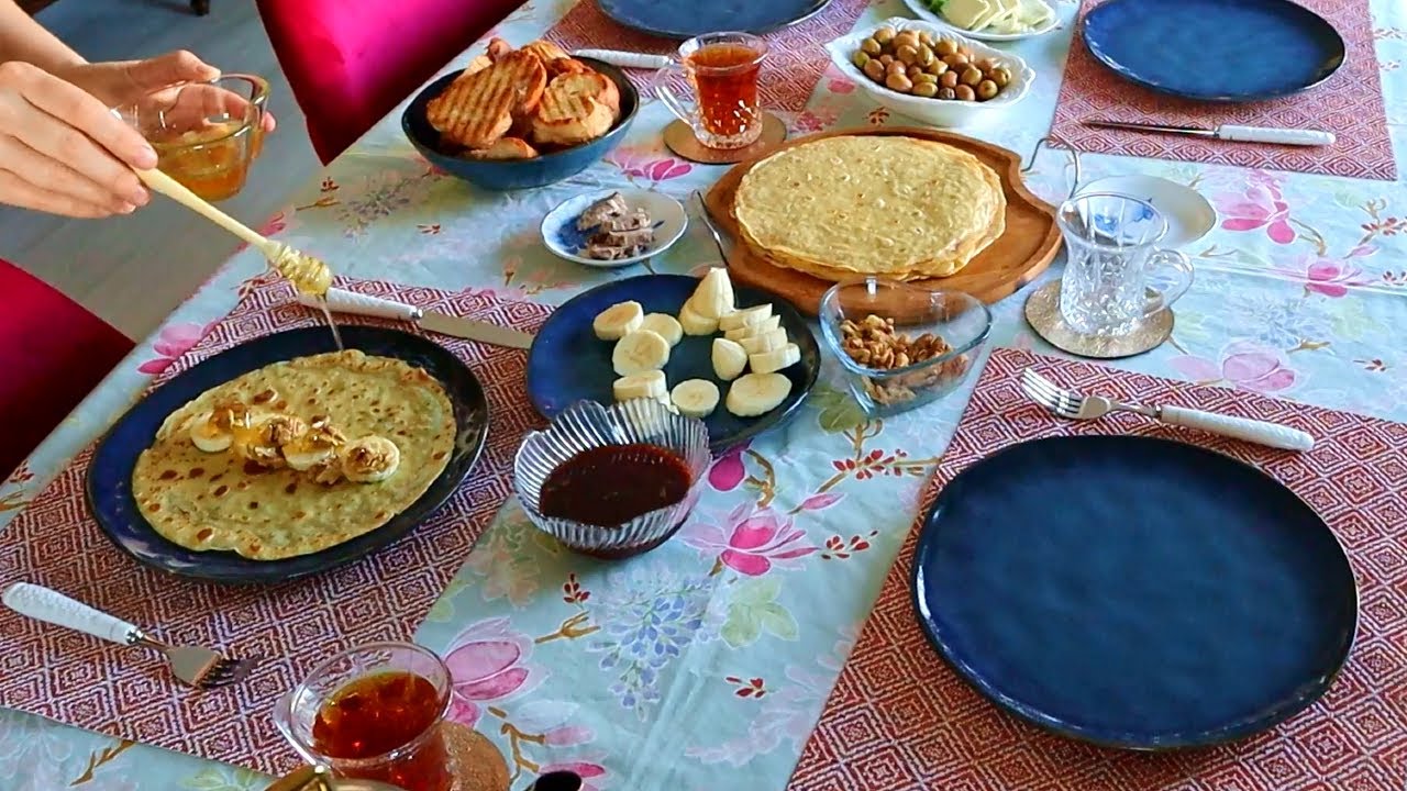 Krepa per mengjes. Permasat e sakta per krepa te persosur. Palacinka ...