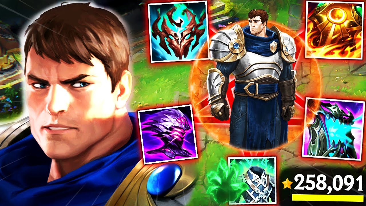 I created a new IMMORTAL GAREN BUILD that BROKE THE GAME ~ INSANE CARRY ...