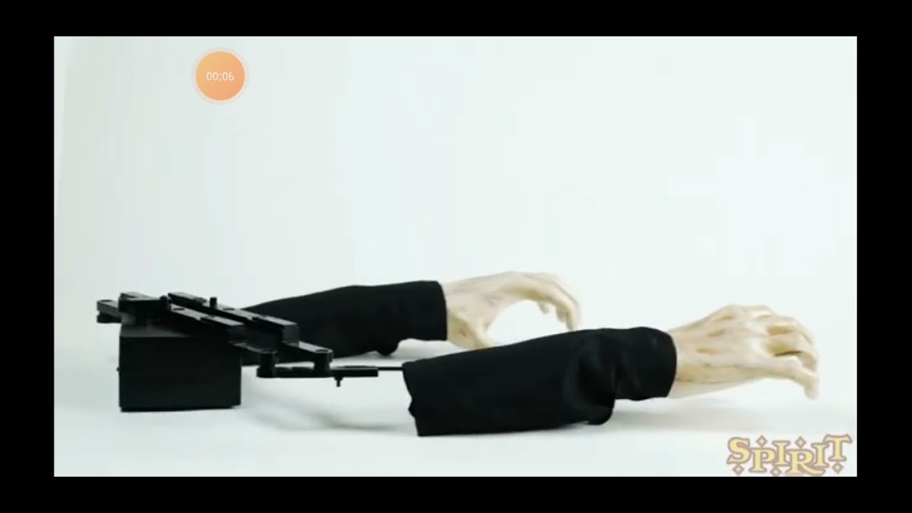 hand grabber mechanism - spirit halloween 2021 sneak peaks - YouTube