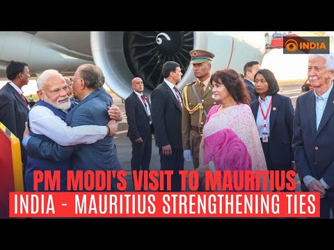 PM Modi's Visit To Mauritius | India - Mauritius Strengthening ties - YouTube