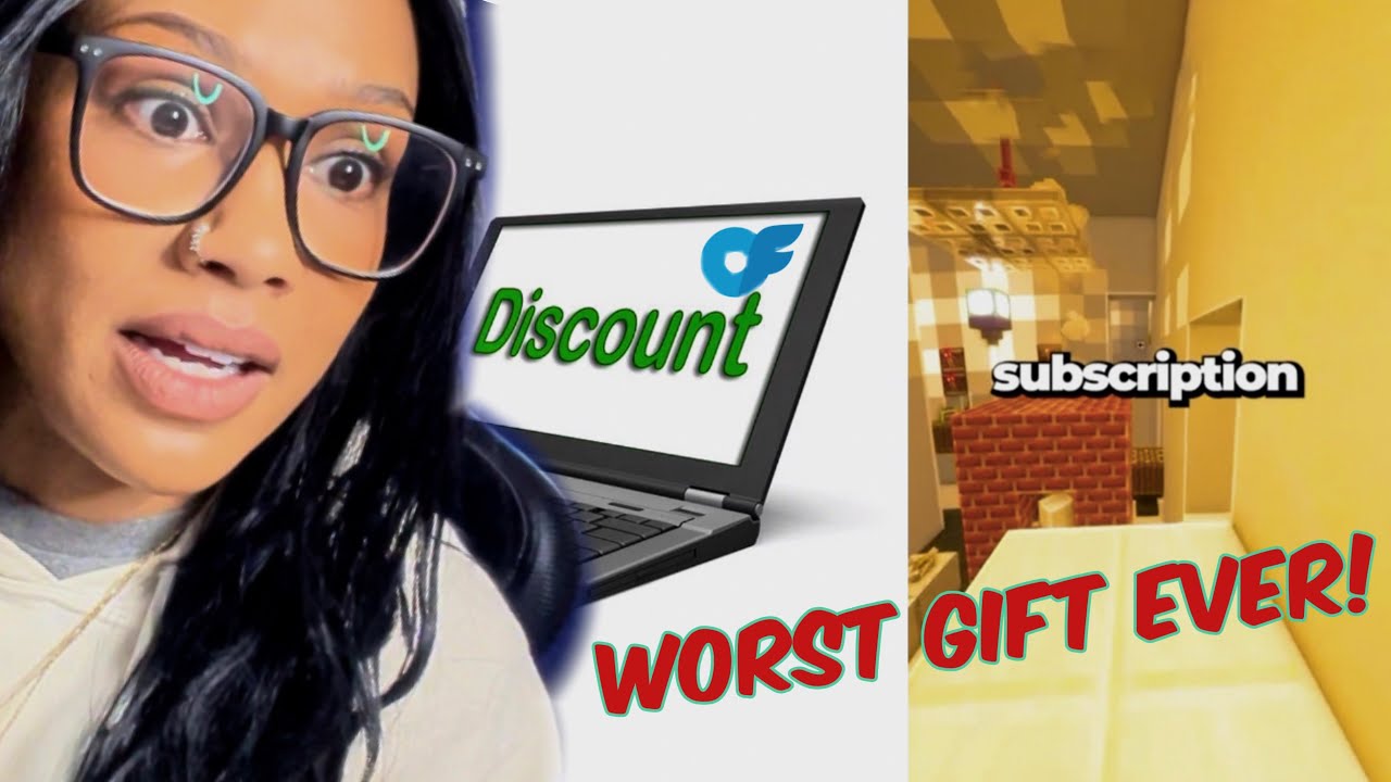 OF family discount "worst gift ever"-reaction - YouTube
