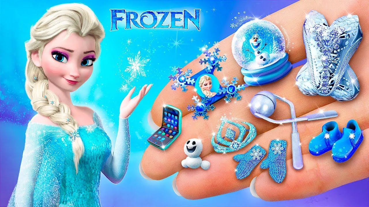 Chuyện Gì Đã Xảy Ra Với Elsa? 32 Mẹo Tự Làm Frozen cho LOL - YouTube
