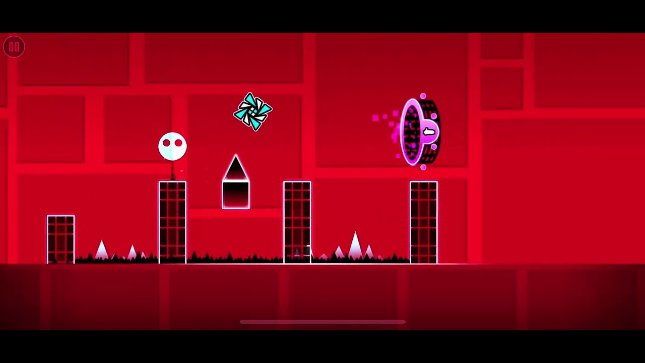 Geometry dash dry out - YouTube