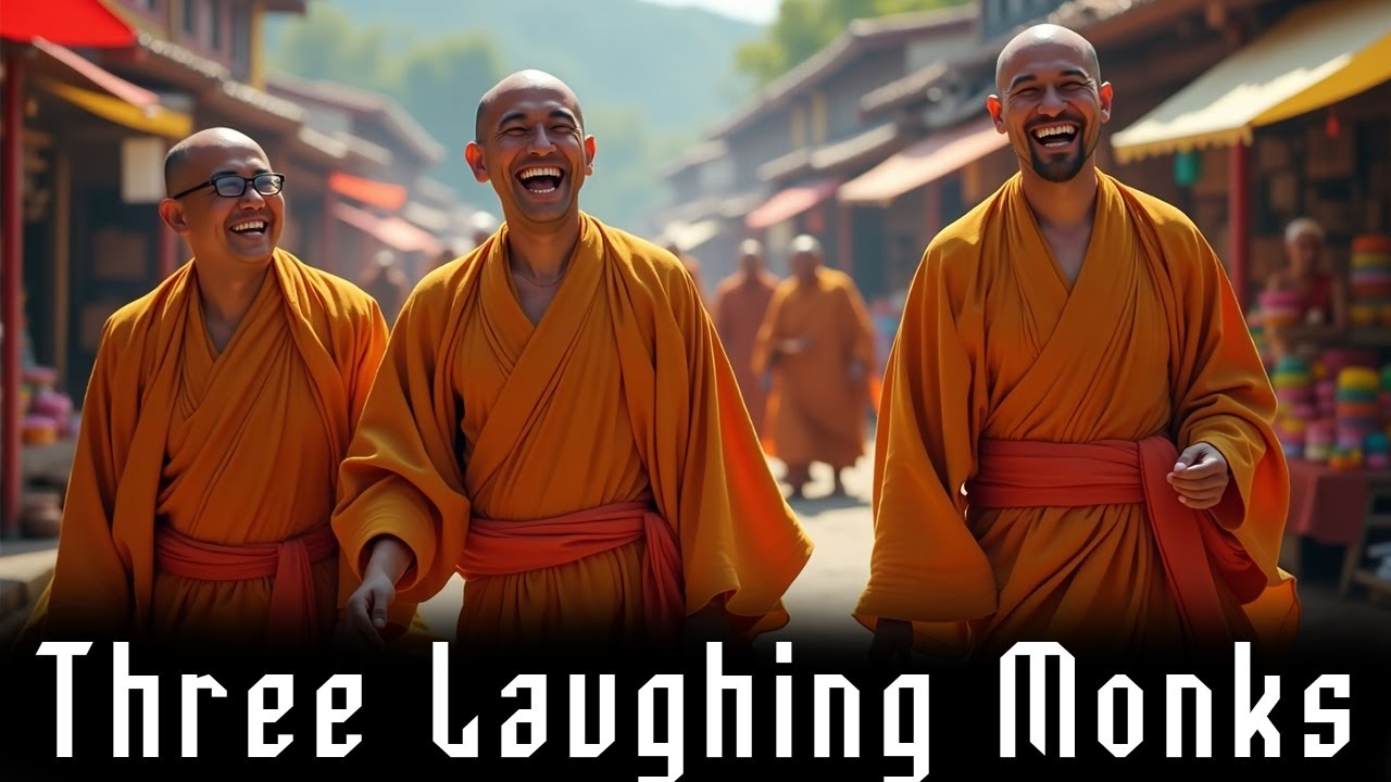 Laughing Monks Bring Contagious JOY To Everyone Around Them - YouTube