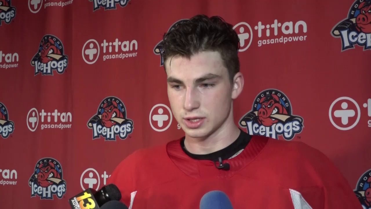 IceHogs Media Day: Kirby Dach - 10/16/19 - YouTube