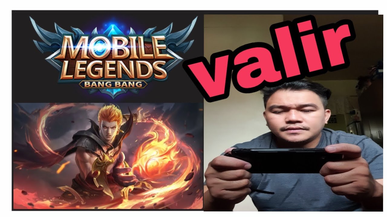 VALIR my new favorite hero in mobile legends/ beki gaming - YouTube